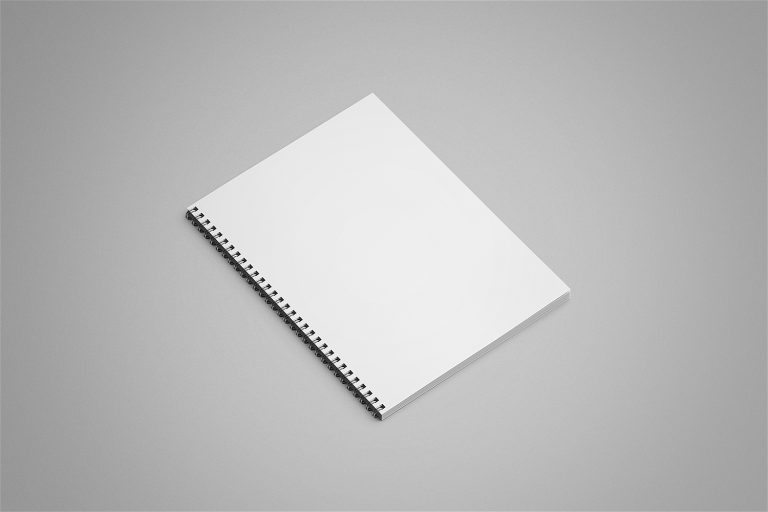 Free Notebook PSD Mockup | Free Mockup World