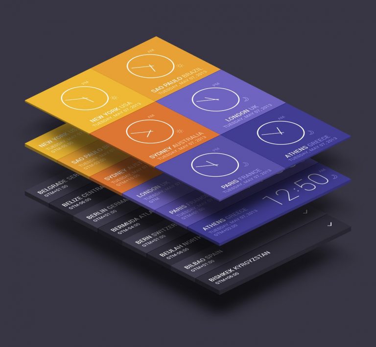 Isometric Perspective PSD Mockup | Free Mockup World