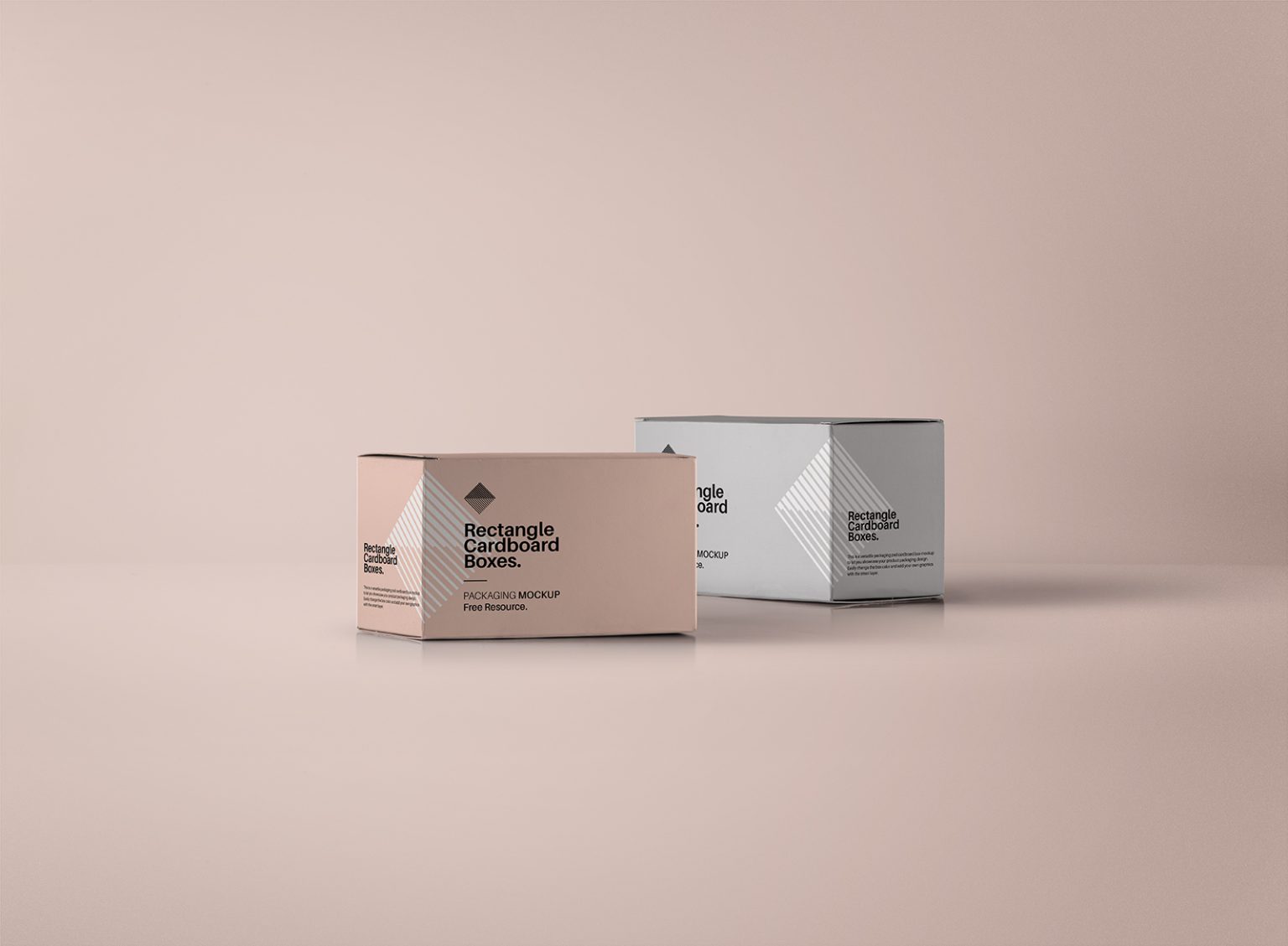 Rectangular Box PSD Mockup — Free Mockup World
