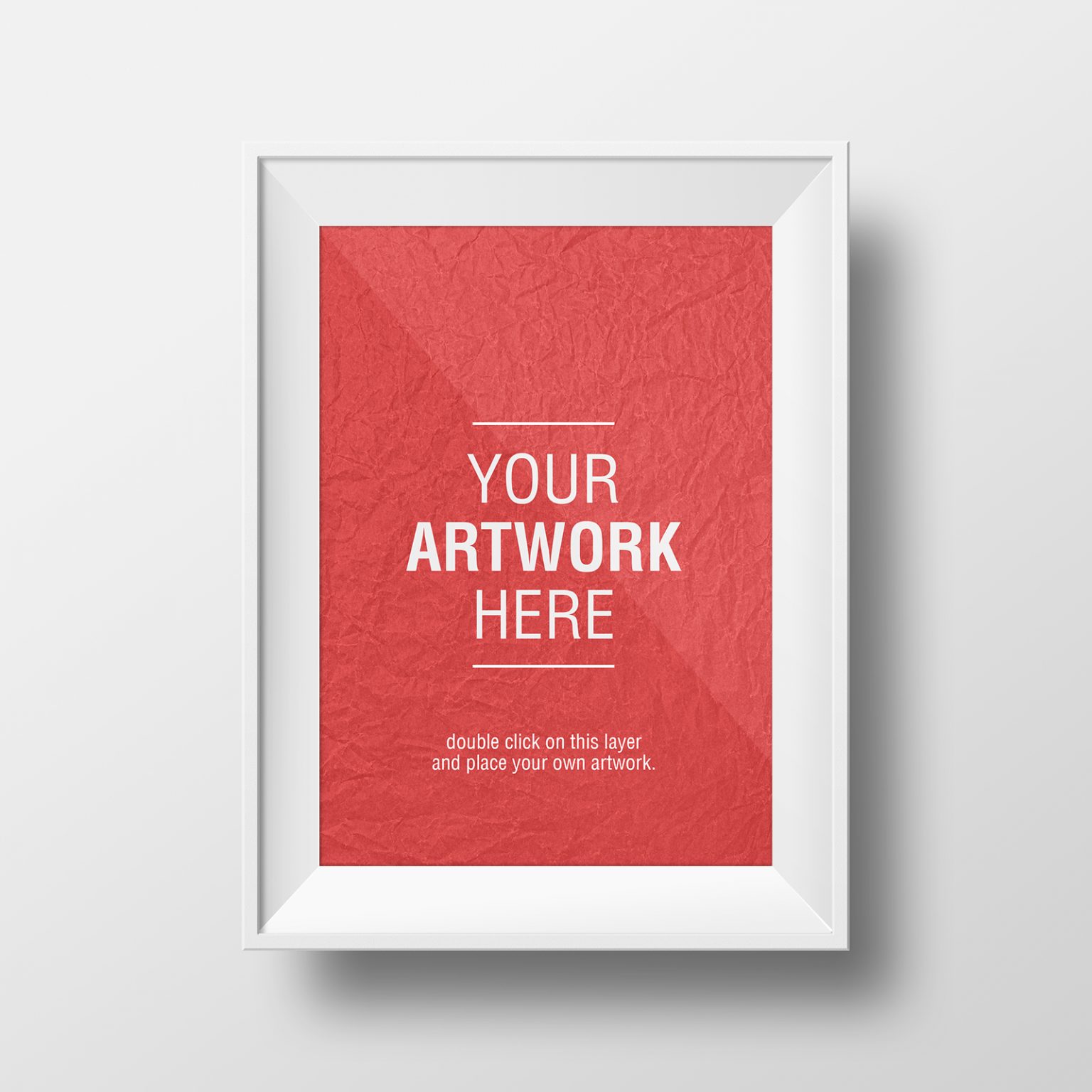 Artwork Frame PSD Mockups 01 | Free Mockup World