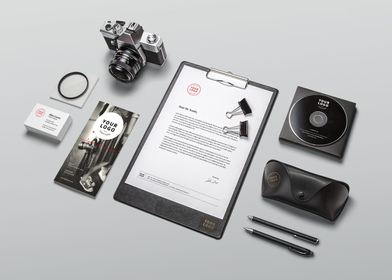 Writing Pad Mockup PSD - Free Mockup World