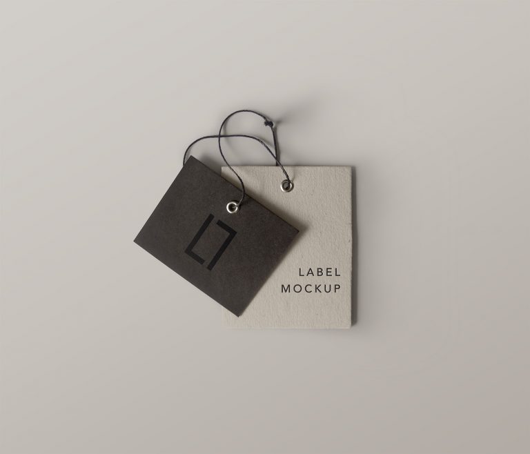 Label Brand Mockup PSD — Free Mockup World