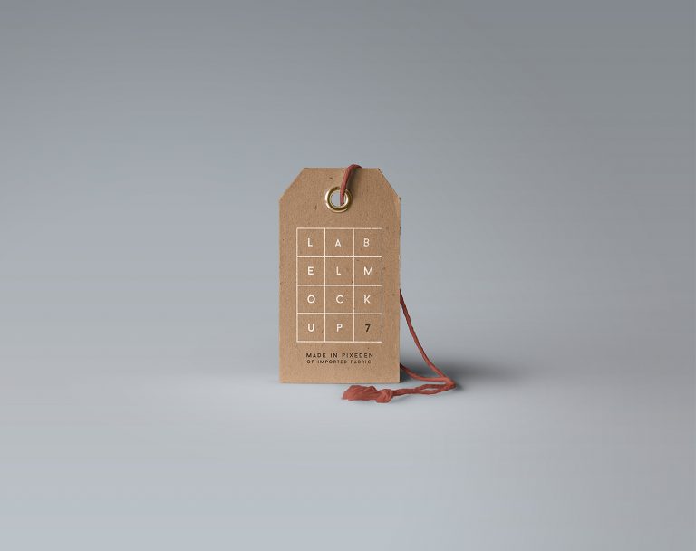 Free Label Brand Mockup — Free Mockup World