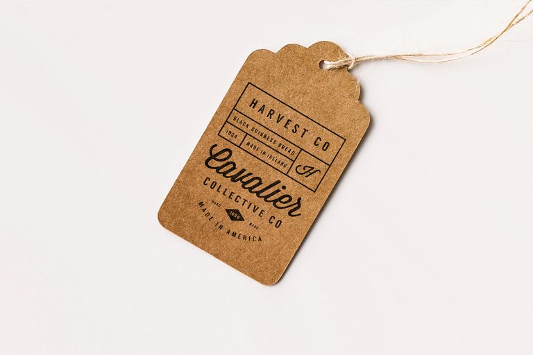 Label Tag Mockup Free Download — Free Mockup World