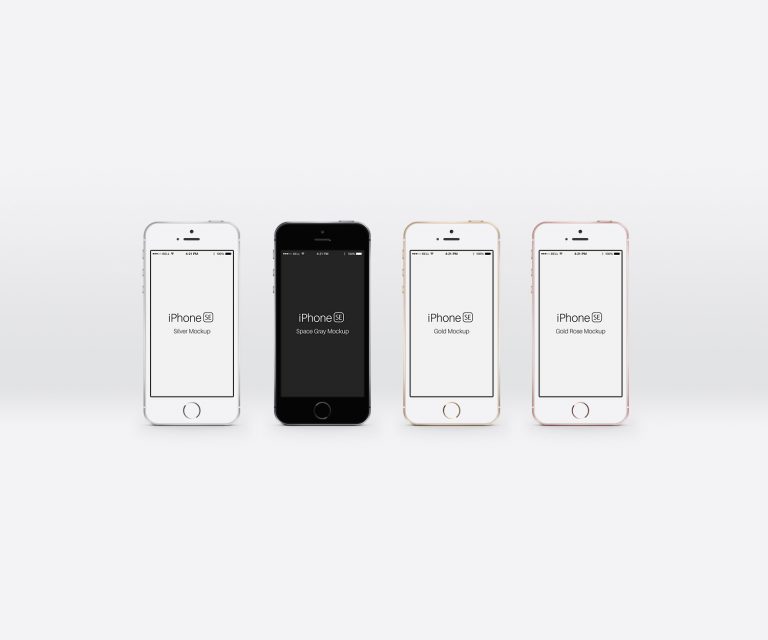 Apple iPhone SE Mockup | Free Mockup World