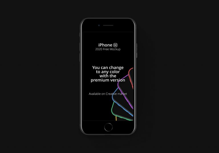 Free Apple iPhone SE Mockup — Free Mockup World Free Apple iPhone SE Mockup — Free Mockup World
