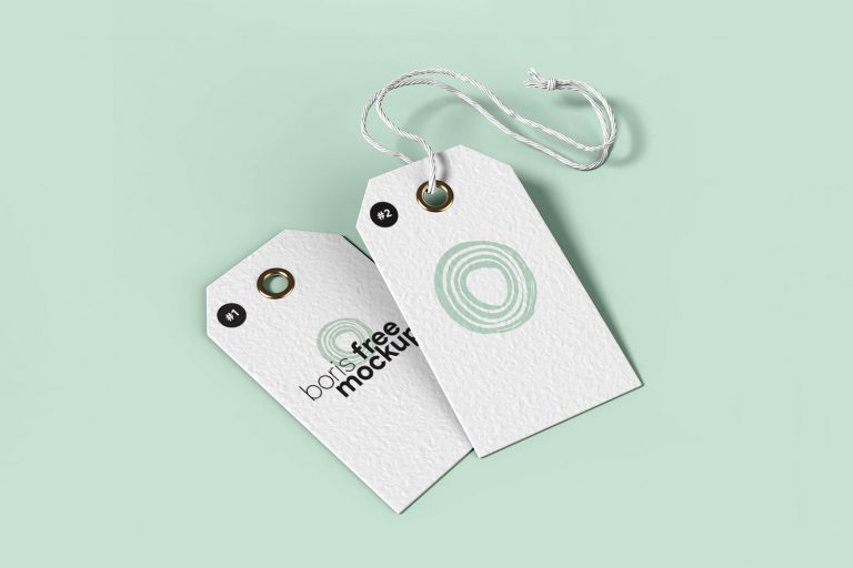 Label Brand Mockup — Free Mockup World