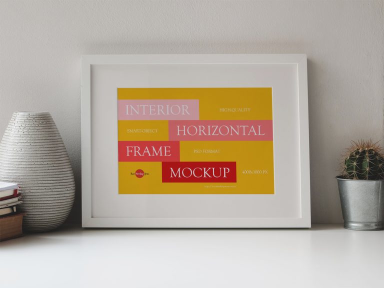 Picture Frame Mockup | Free Mockup World