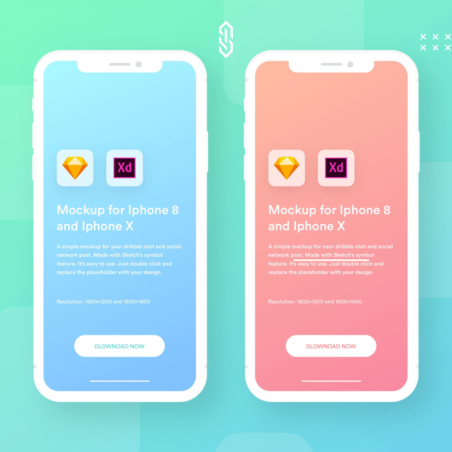 iPhone UI Presentation Mockups — Free Mockup World