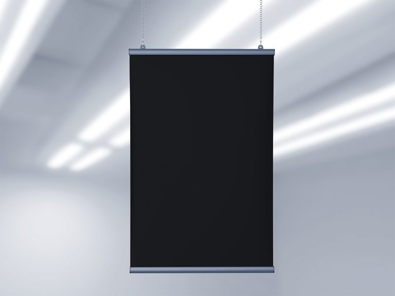 Free Advertising Banner Poster Mockup | Free Mockup World