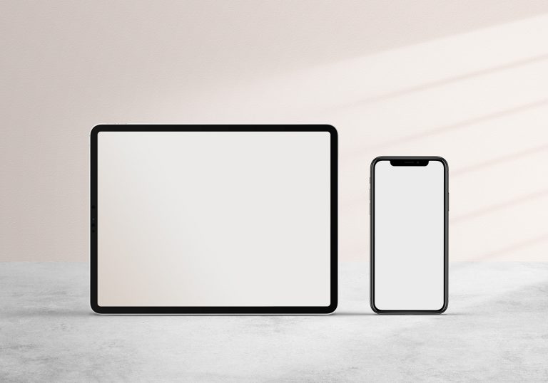 iPad and iPhone Mockup | Free Mockup World
