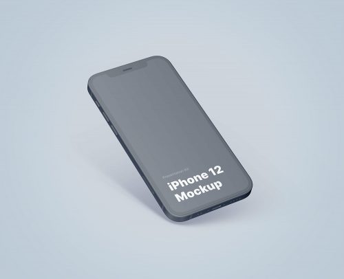Free iPhone 12 PSD Mockup | Free Mockup World