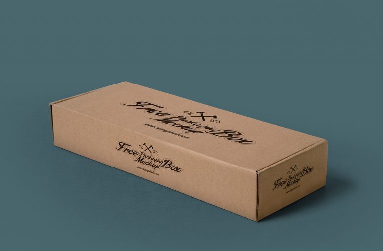 Free Packaging Box Mockup | Free Mockup World