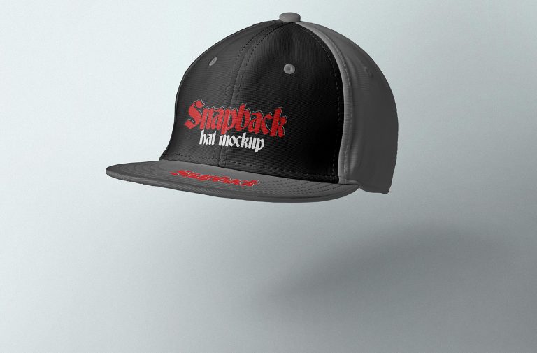 Free Attractive Snapback Mockup | Free Mockup World