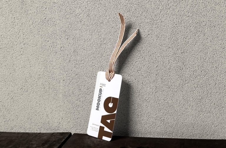 Free Clothing Label Mockup | Free Mockup World