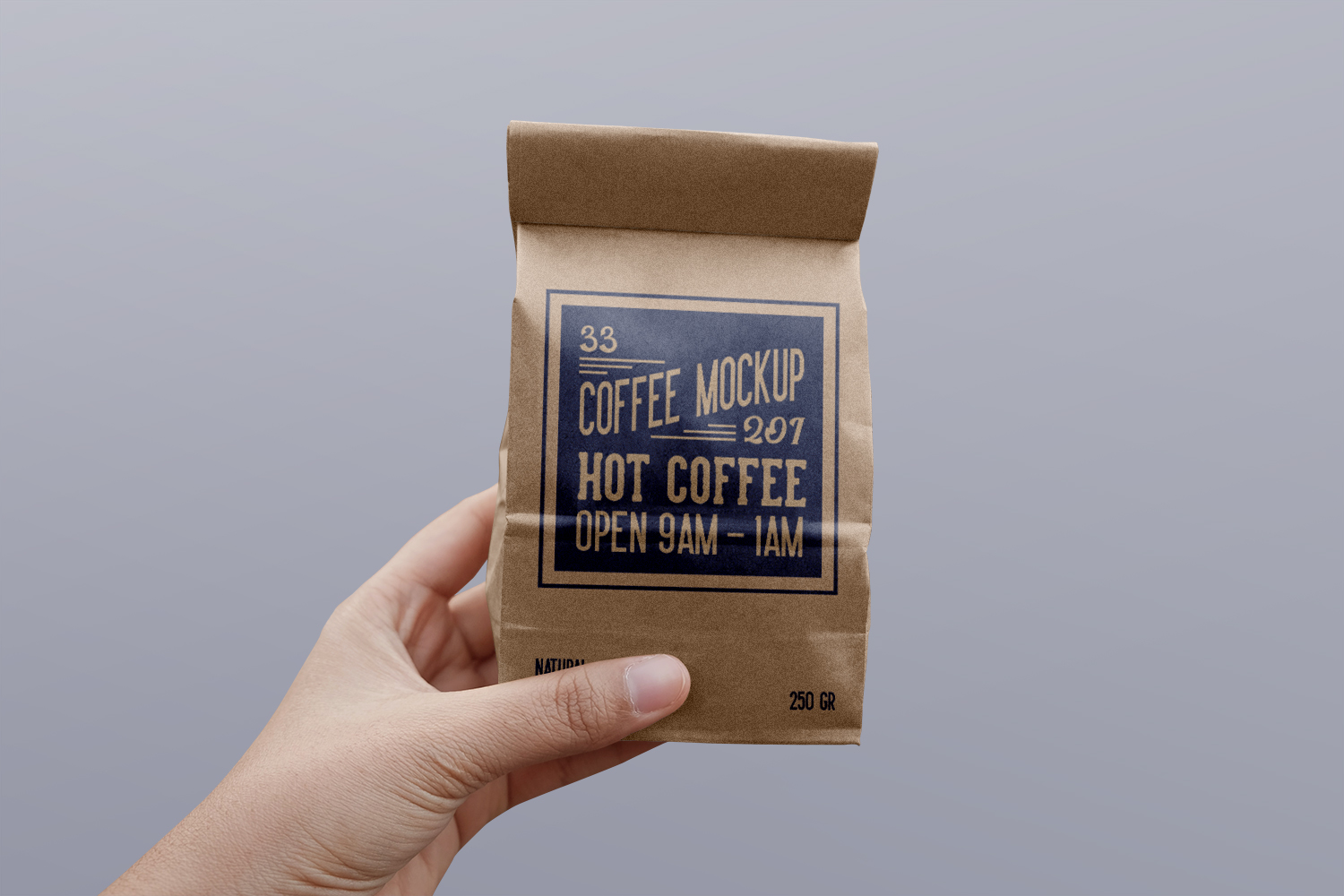 Coffee Bag Template Illustrator