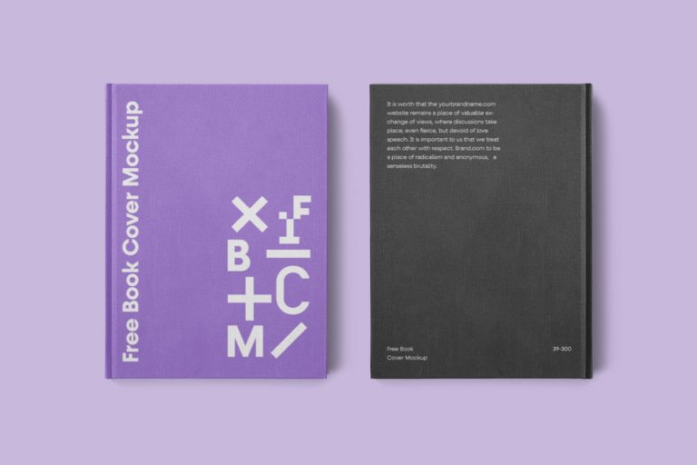 Book Covers Free Mockup | Free Mockup World