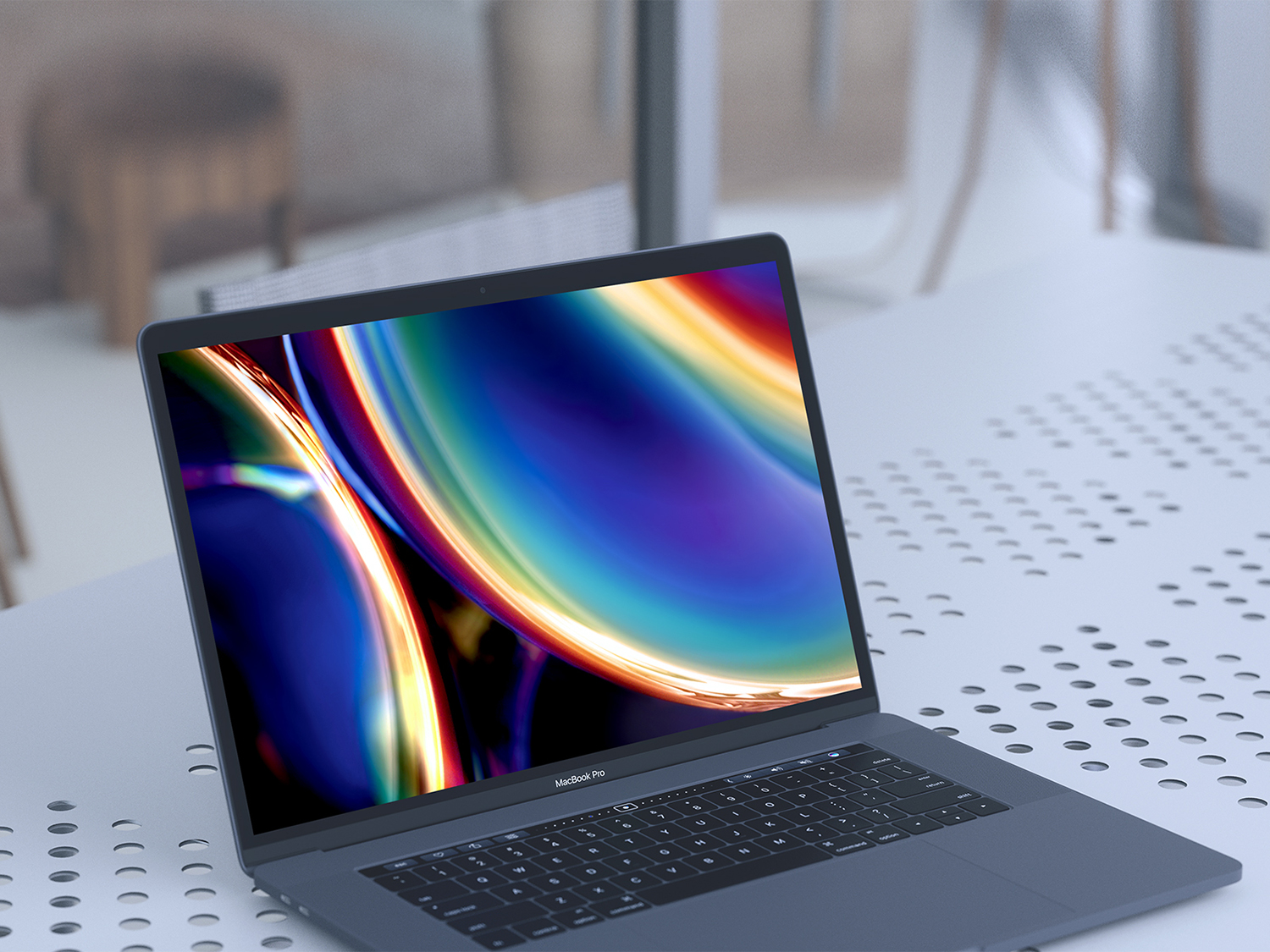 MacBook Pro UI UX Presentation Mockup Best Free Mockups