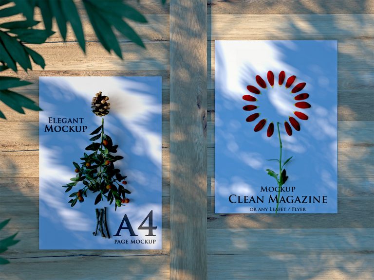 Free Triangle Table Tent Mockup — Free Mockup World