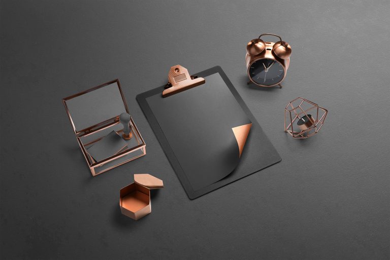 Isometric Branding Free Mockup Scene | Free Mockup World