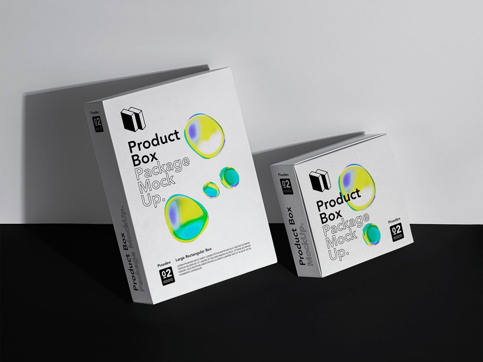 Free Box Packaging Mockup Scene — Free Mockup World