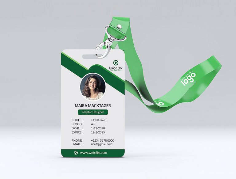 ID Card Free Mockup | Free Mockup World