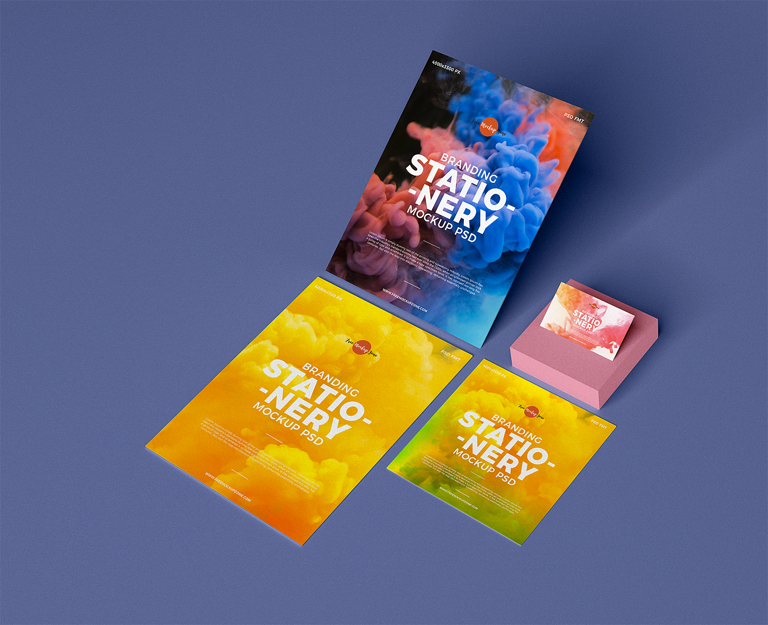Letterhead With Business Card Mockup Best Free Mockups