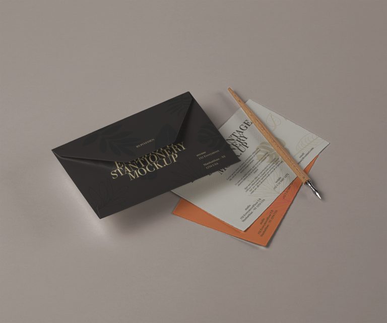 Free Invitation Mockup | Free Mockup World