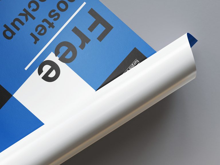 Free Rolled Poster Mockup | Free Mockup World