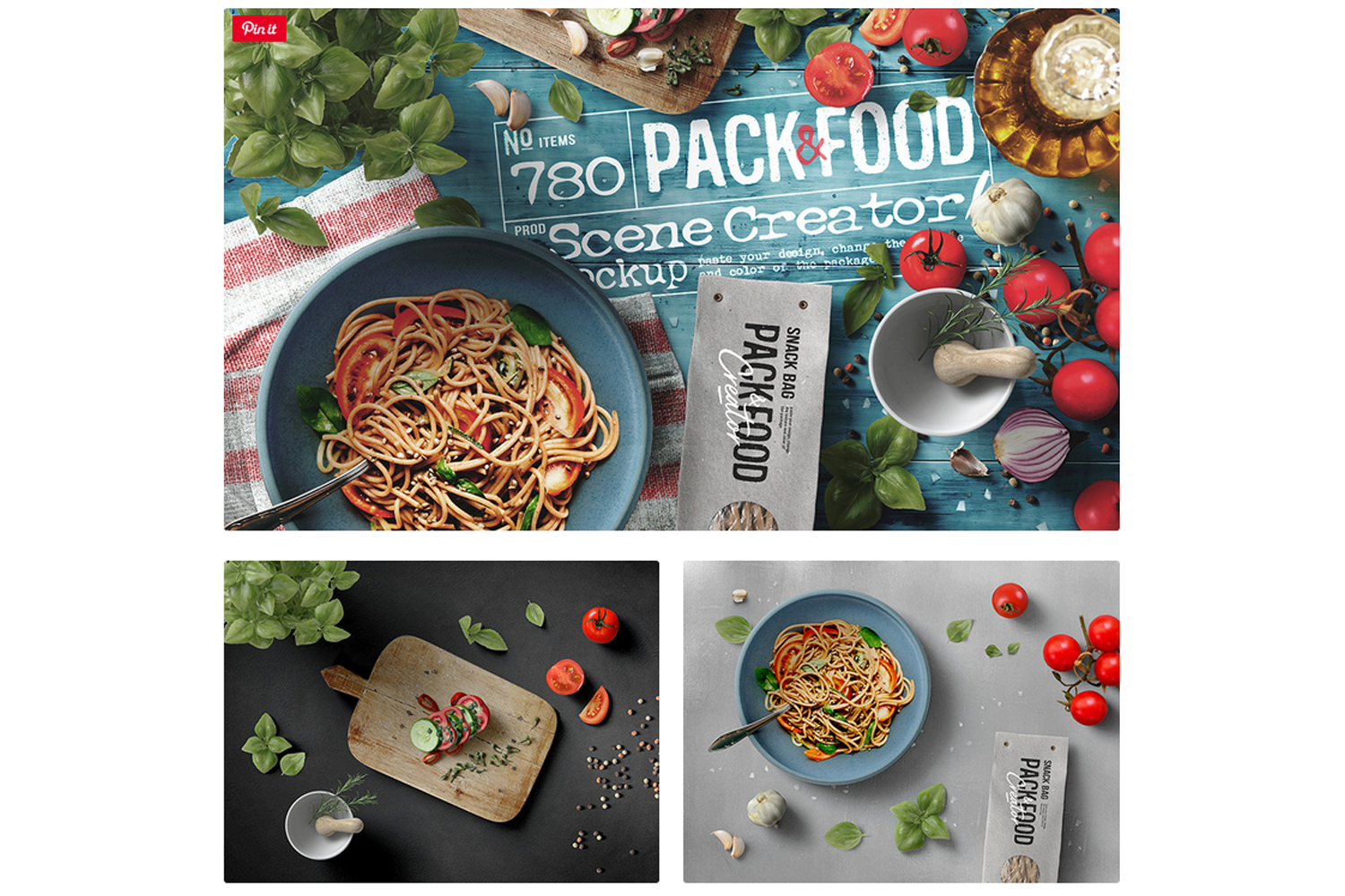 Free Italian Lunch Scene Creator — Free Mockup World