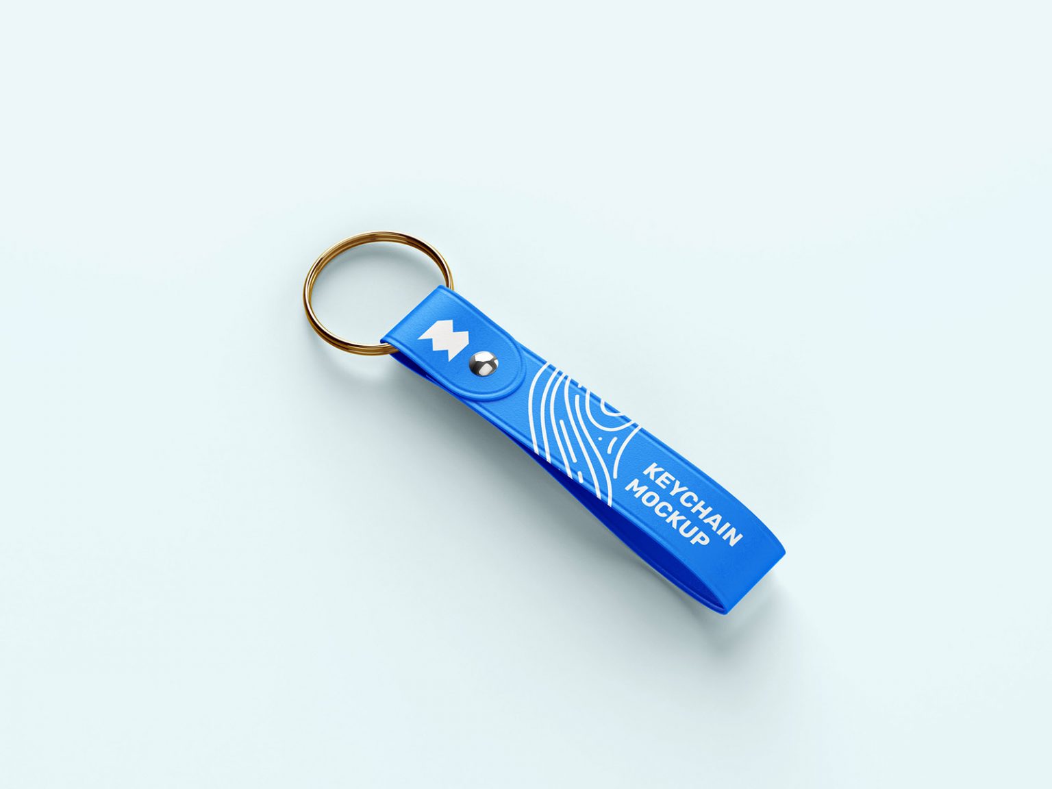 Free Strap Keychain Mockup | Free Mockup World
