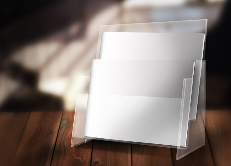A5 Horizontal Brochure Free Mockup | Free Mockup World