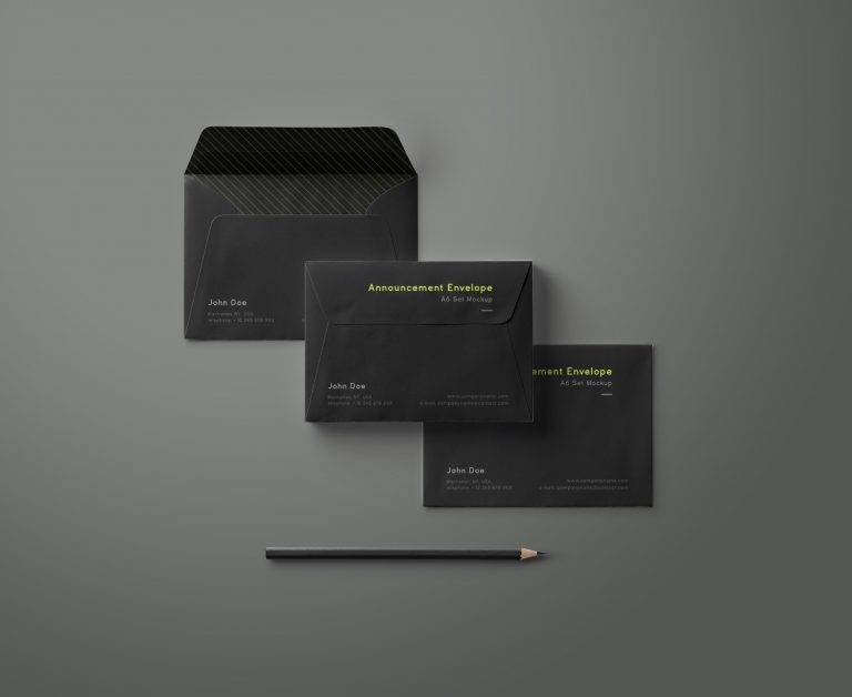 Envelope Free Mockup — Free Mockup World