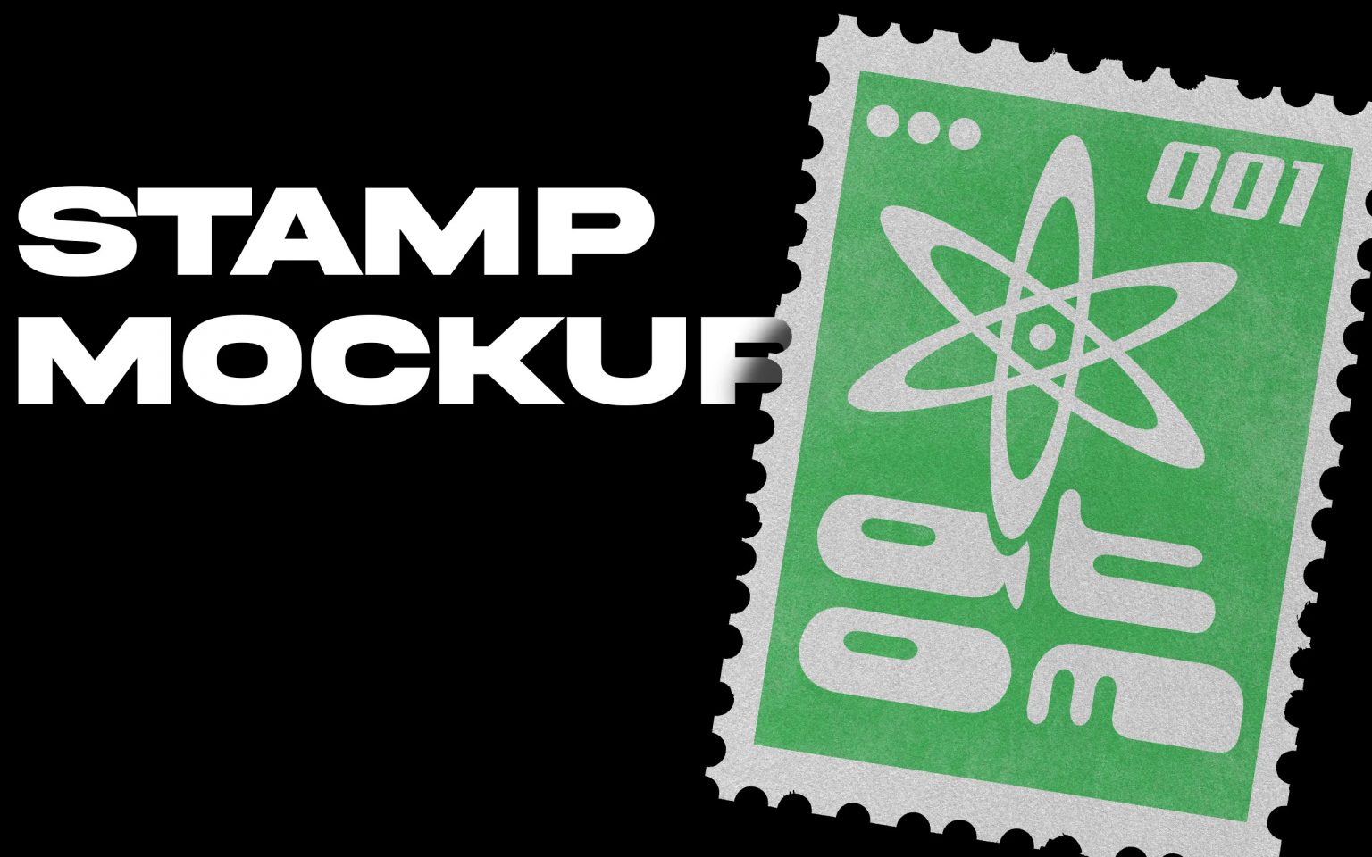 Free Postage Stamp Mockup — Free Mockup World