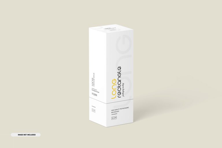 Free Rectangle Box Mockup — Free Mockup World