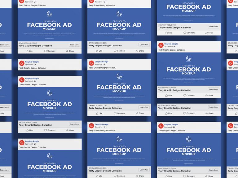 Free Sponsored Facebook Ad Mockup | Free Mockup World