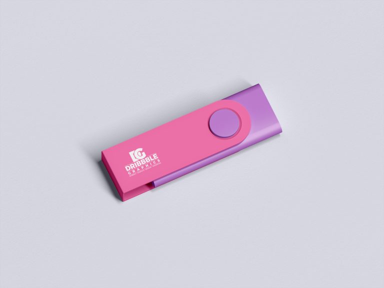 Free Branding Usb Flash Drive Mockup — Free Mockup World