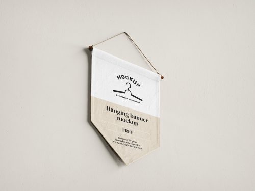Free Hanging Banner Mockup — Free Mockup World