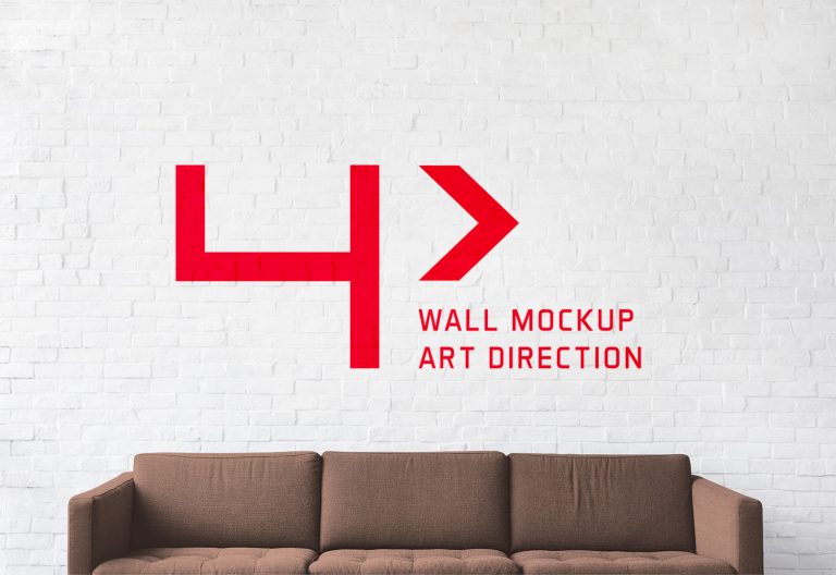 Brick Wall Free Mockup | Free Mockup World