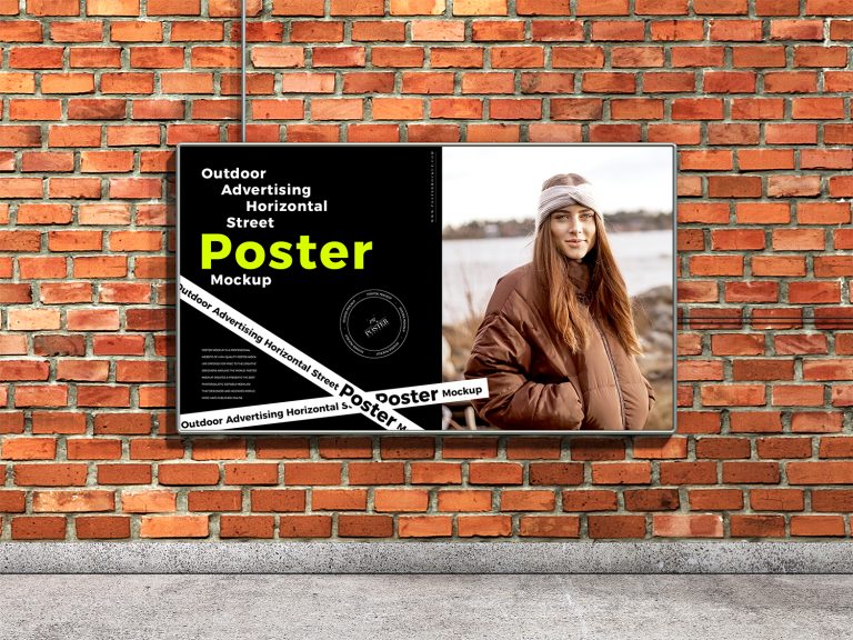 Free Street Poster Mockup — Free Mockup World