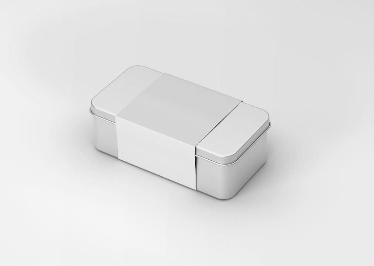 Rectangular Metal Case Mockup — Free Mockup World