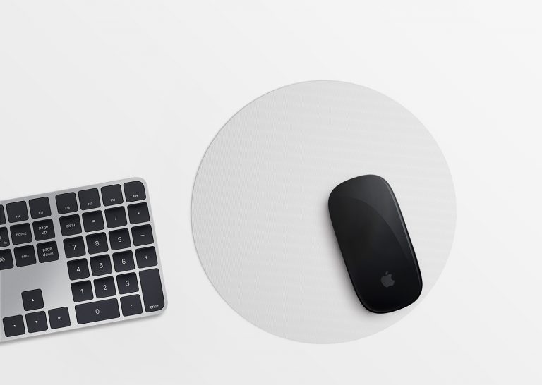 Round Mouse Pad Free Mockup | Free Mockup World