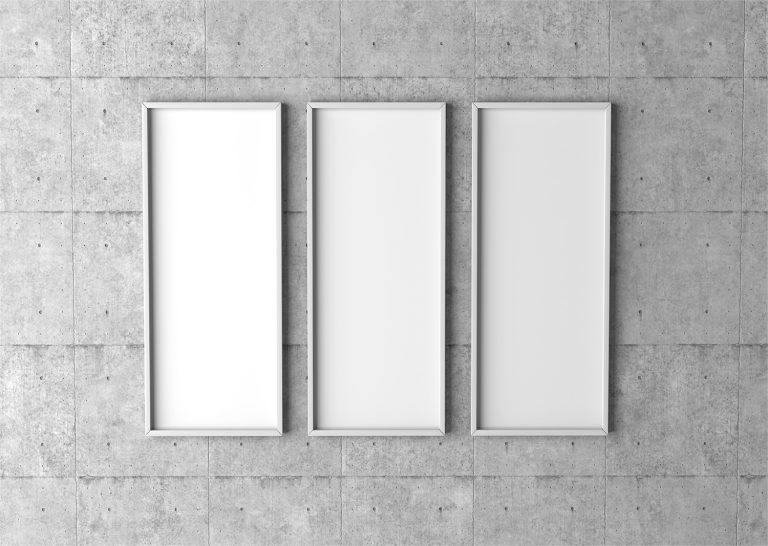 Three Poster Free Mockup | Free Mockup World