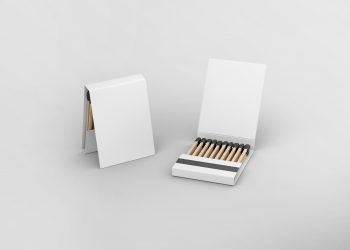 Matchbook Free Mockup — Free Mockup World
