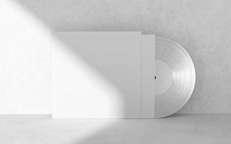 Vinyl Record Free Mockup — Free Mockup World