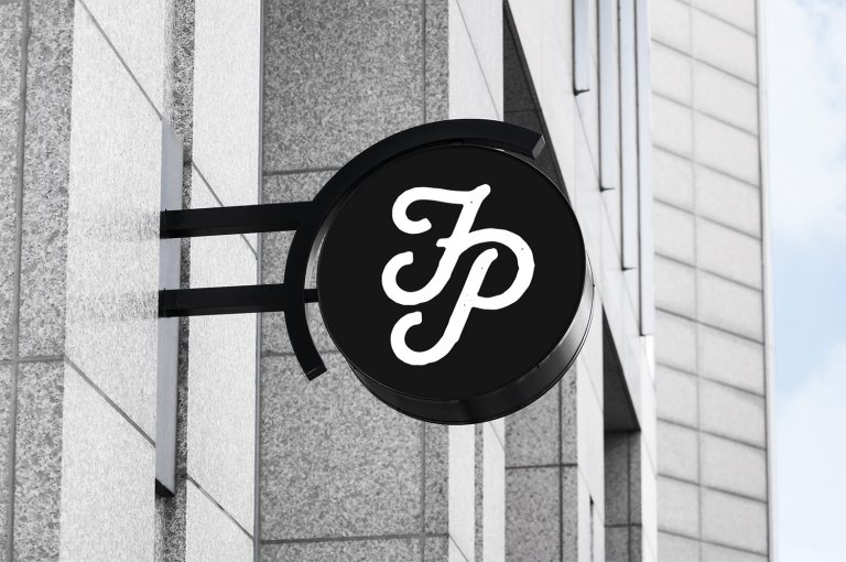 Circle Sign Free Mockup — Free Mockup World