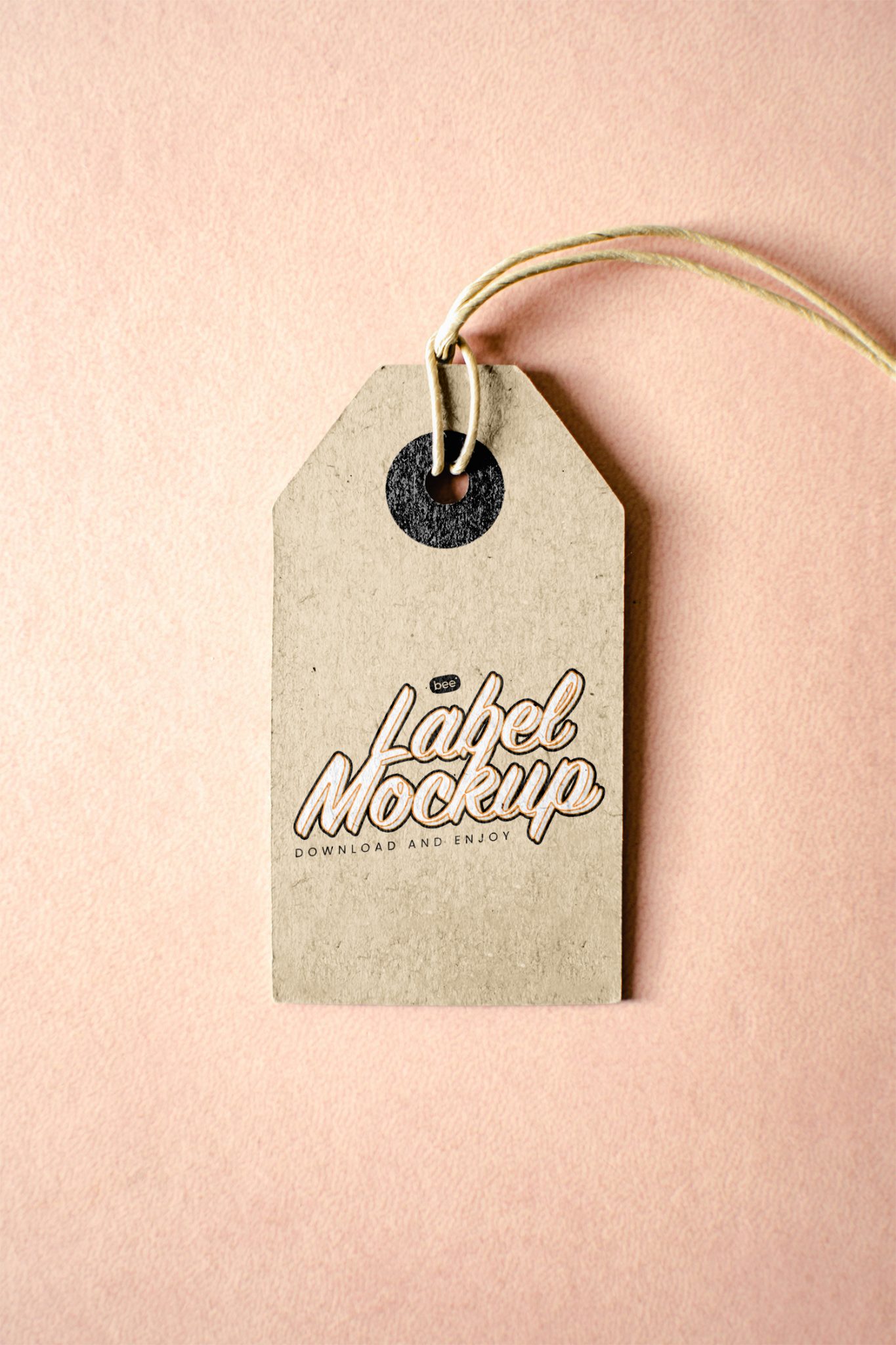 Eco Paper Label Free Mockup — Free Mockup World