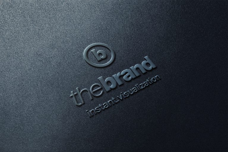 Elegant Emboss Logo Free Mockup | Free Mockup World