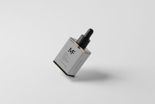 Square Dropper Bottle Free Mockups | Free Mockup World