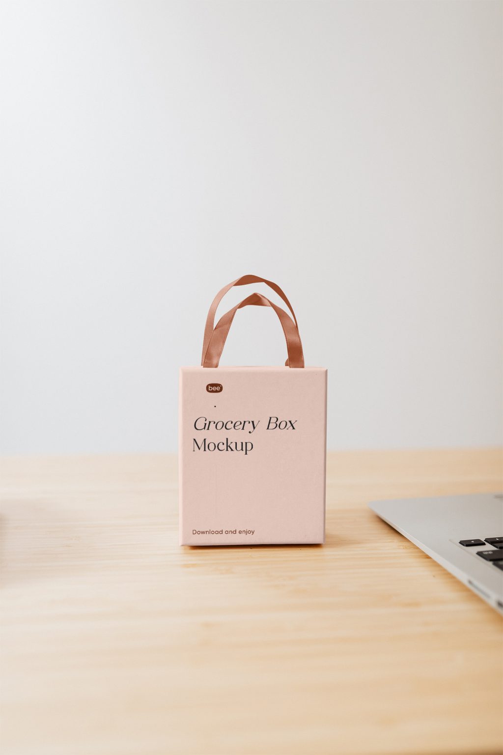 Small Grocery Box Free Mockup | Free Mockup World